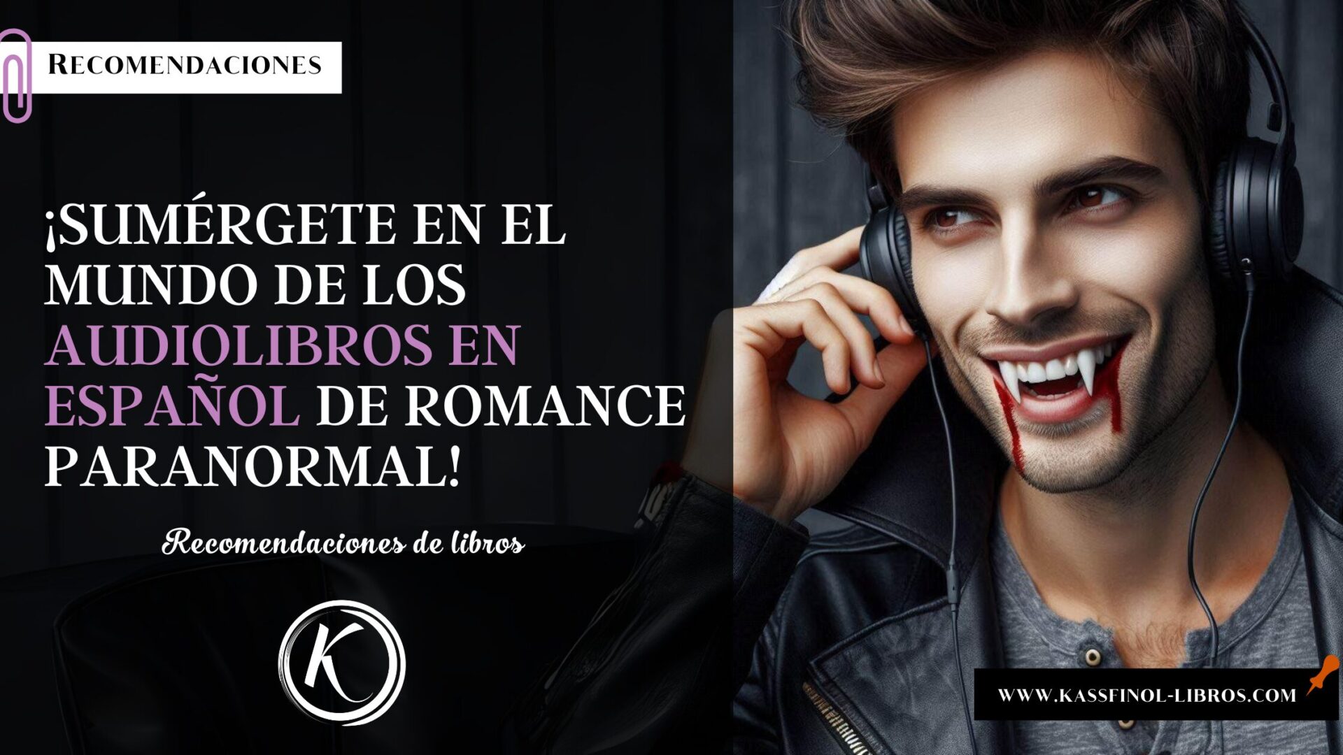 ¡Sumérgete en el Mundo de los Audiolibros en Español de Romance Paranormal!